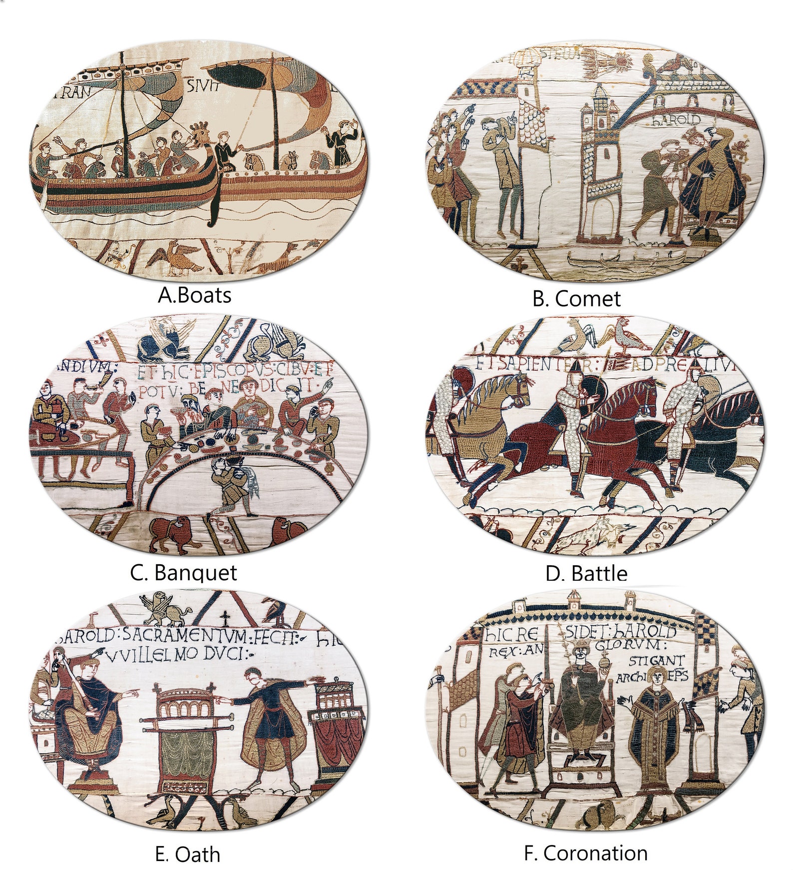 Bayeux Tapestry Placemats Tactile Basket Texture Hemmed Edge | Etsy