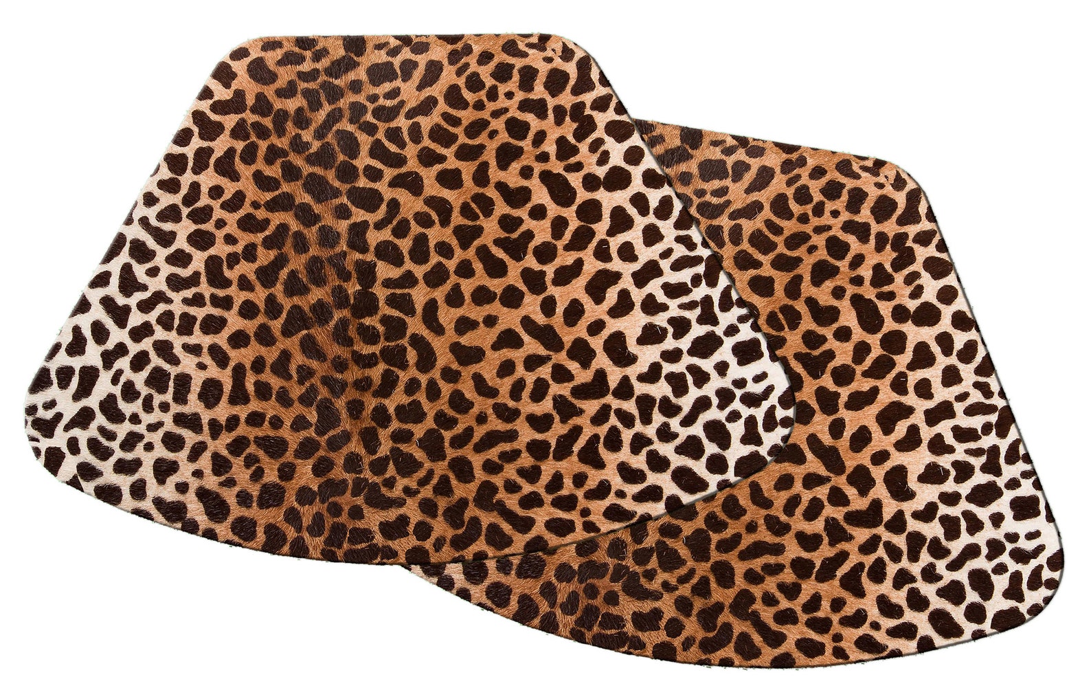 Leopard Wedge Placemats for Round Tables Tactile Basket | Etsy