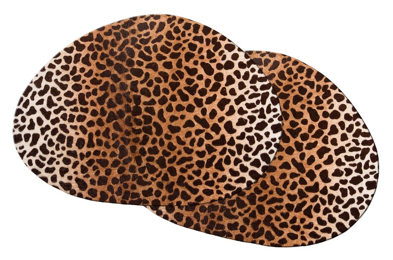 Leopard Wedge Placemats for Round Tables Tactile Basket | Etsy