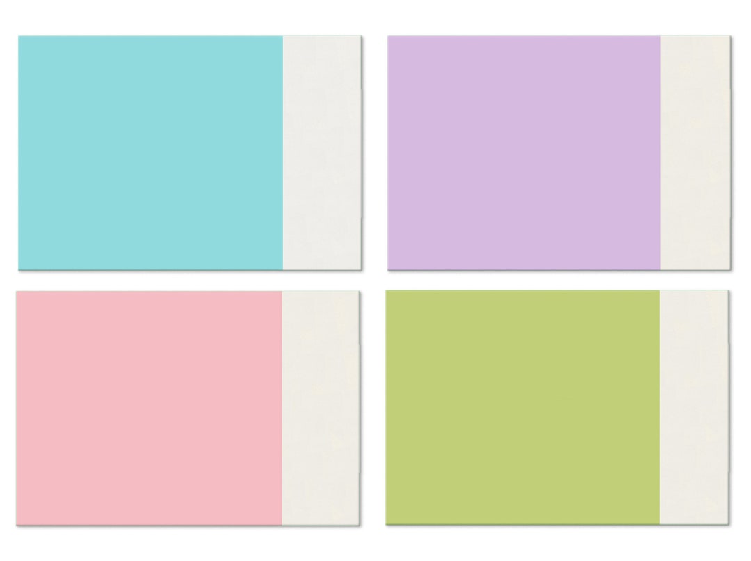 Pastel Color Block Placemats for Round Tables Tactile Basket - Etsy