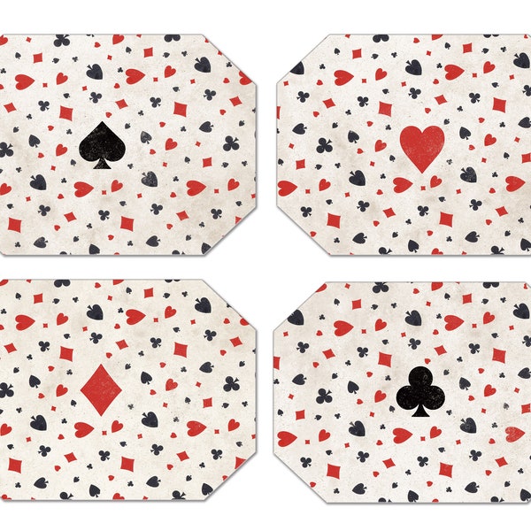 Round Playing Card - Etsy