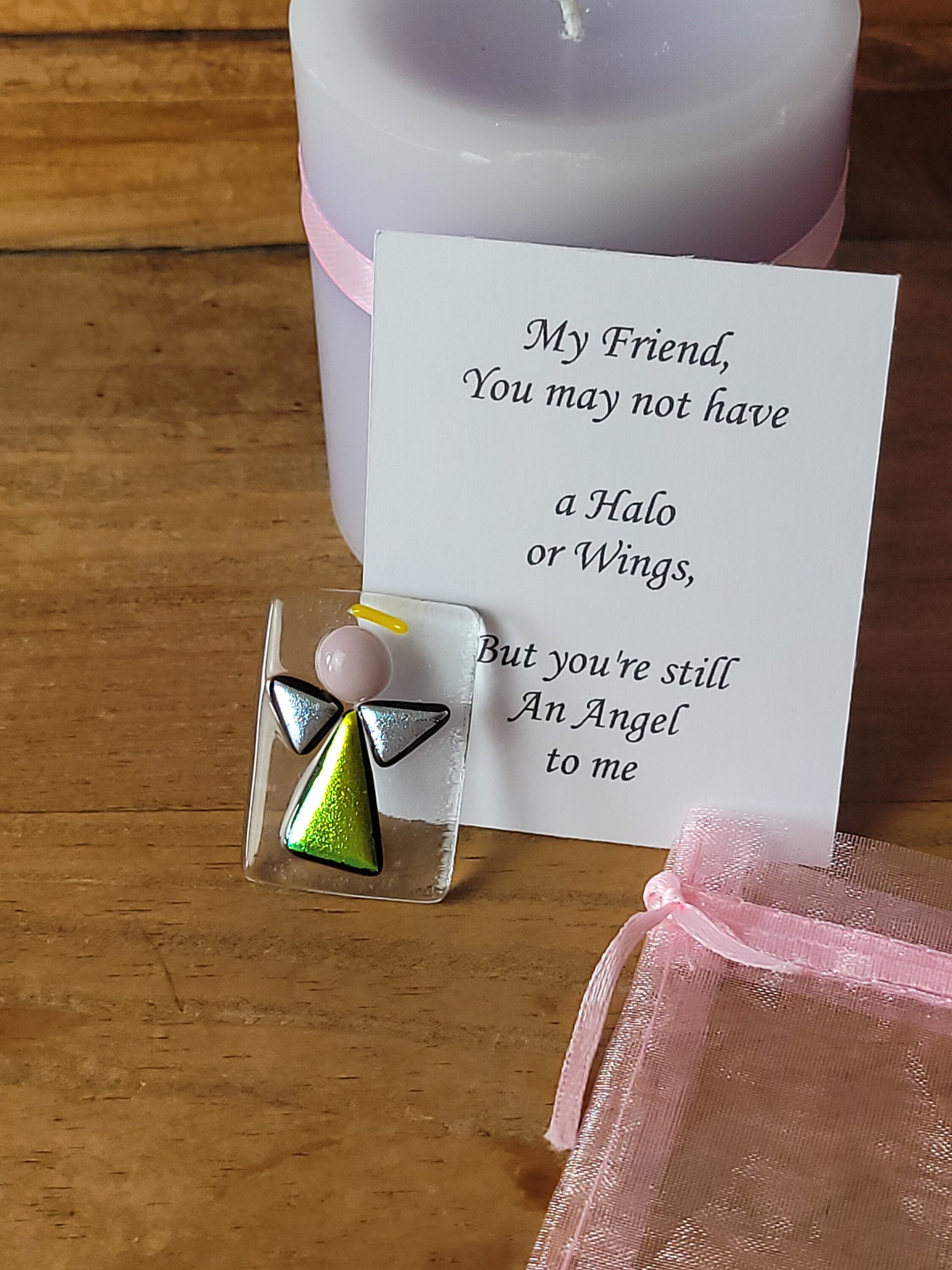 Guardian Angel Angel in My Pocket Worry Angel Friend Gift - Etsy