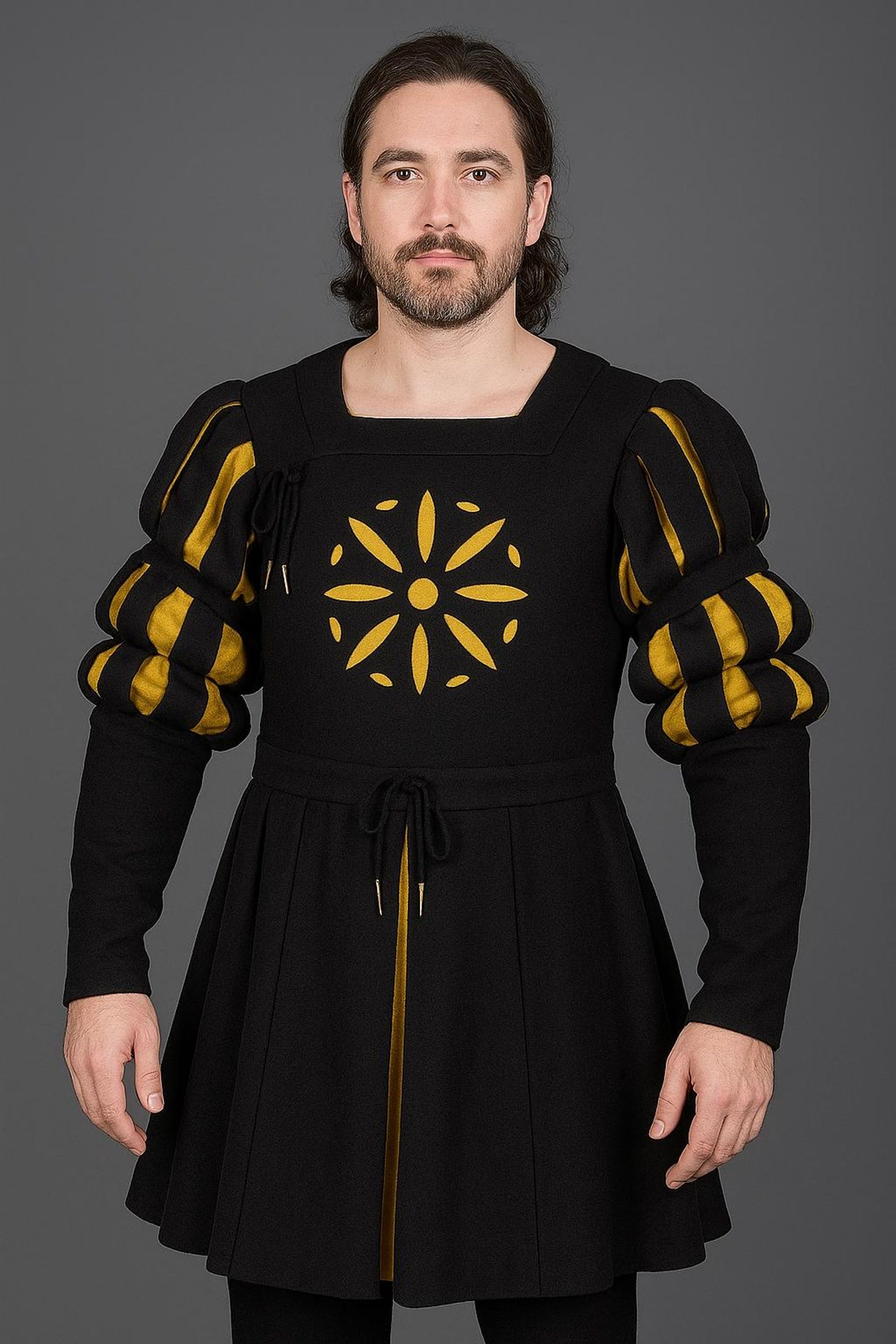 Landsknecht Wams Full Length Renaissance Clothing With Woolen Upper in ...