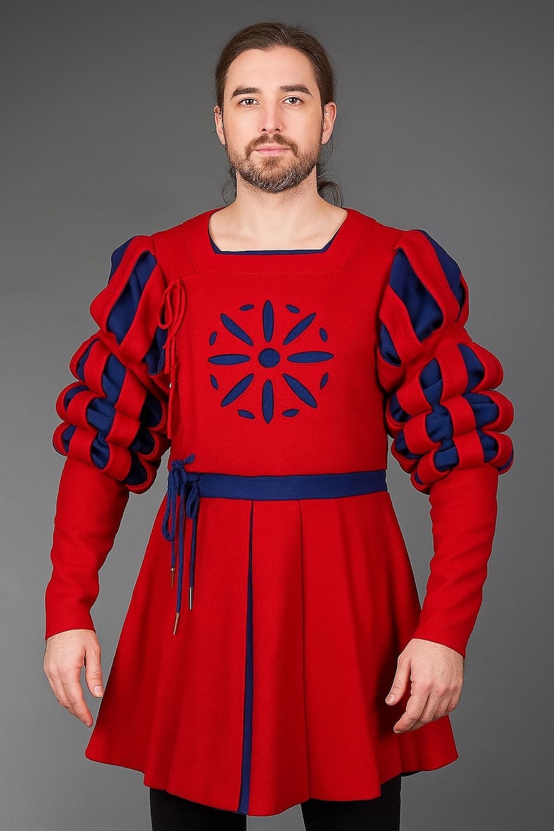 Landsknecht Wams Full Length Renaissance Clothing With Woolen Upper in ...