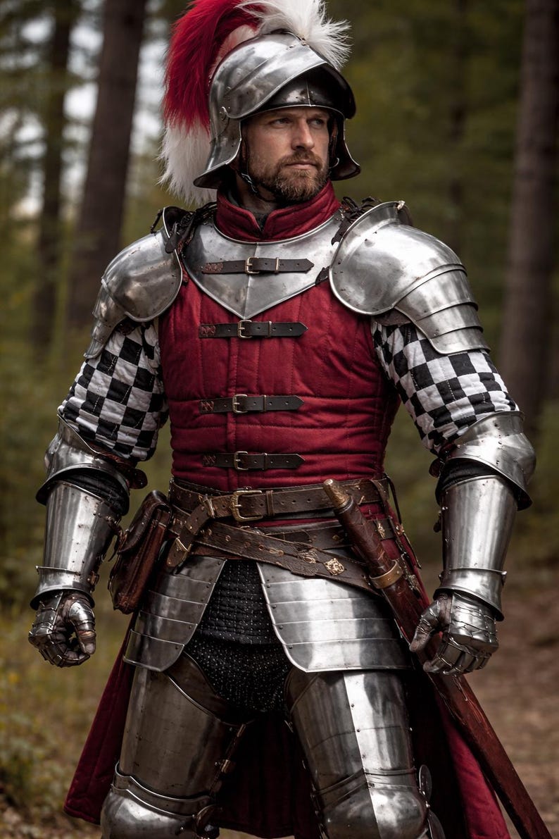 Medieval Gambeson Quilted Light Padded Costumes LARP, SCA, HEMA ...