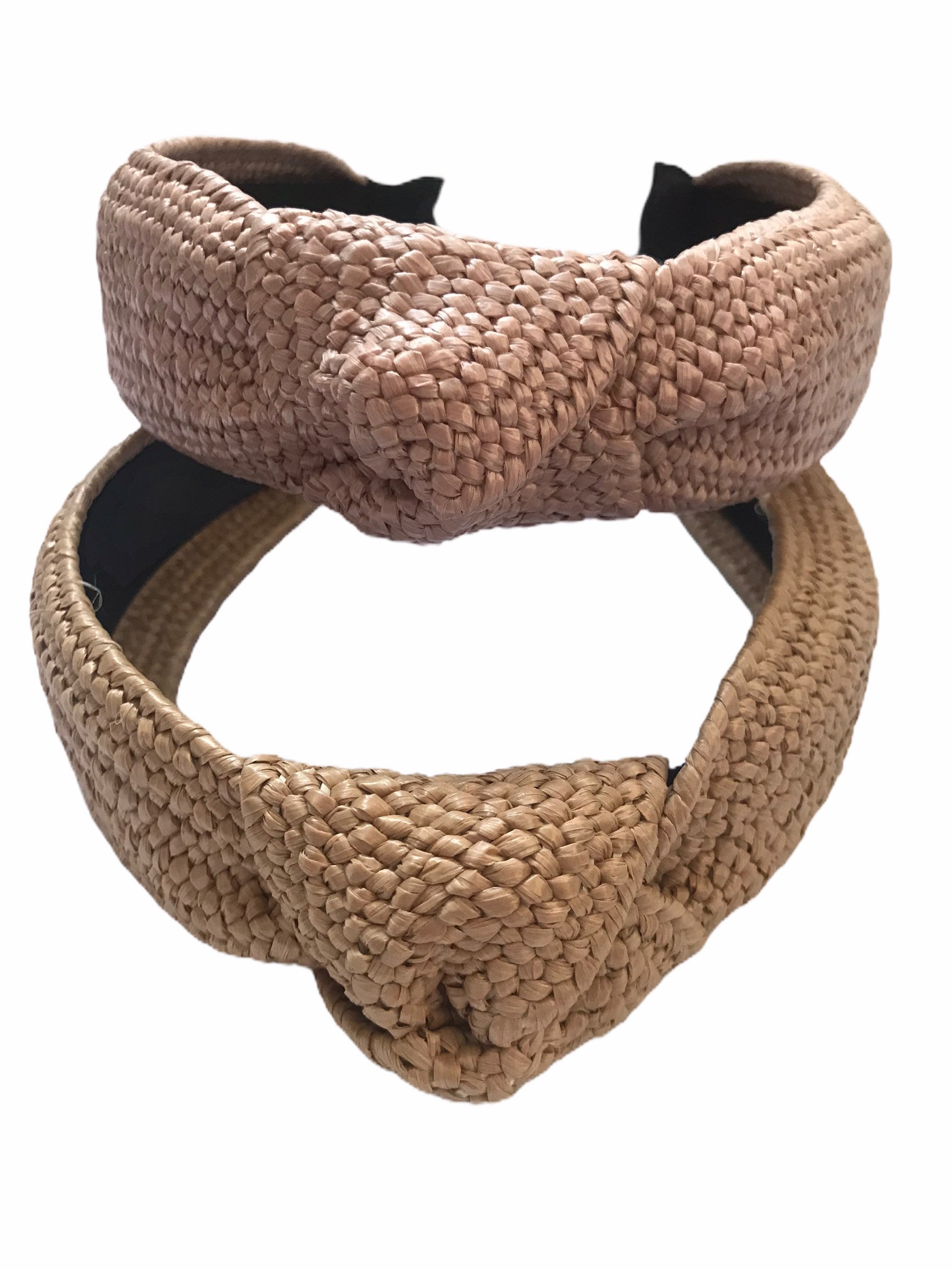 Twist Knot straw wicker headband Aliceband Straw hairband - Etsy.de