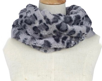 Leopard Print Snood, Leopard Print, Animal Print, Snood, Scarf, Chunky ...