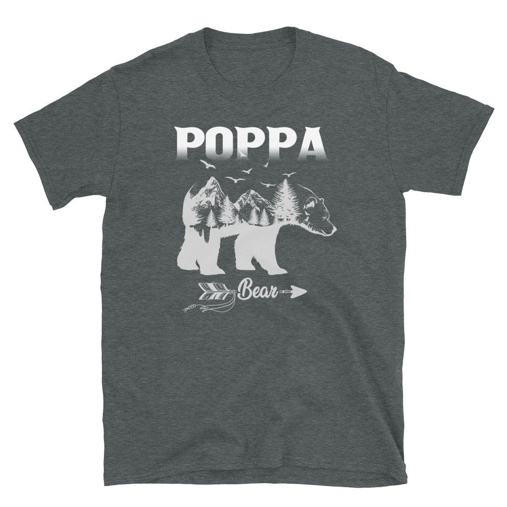 Grandpa Gift Grandpa Shirts Poppa Bear Father's Day - Etsy.de