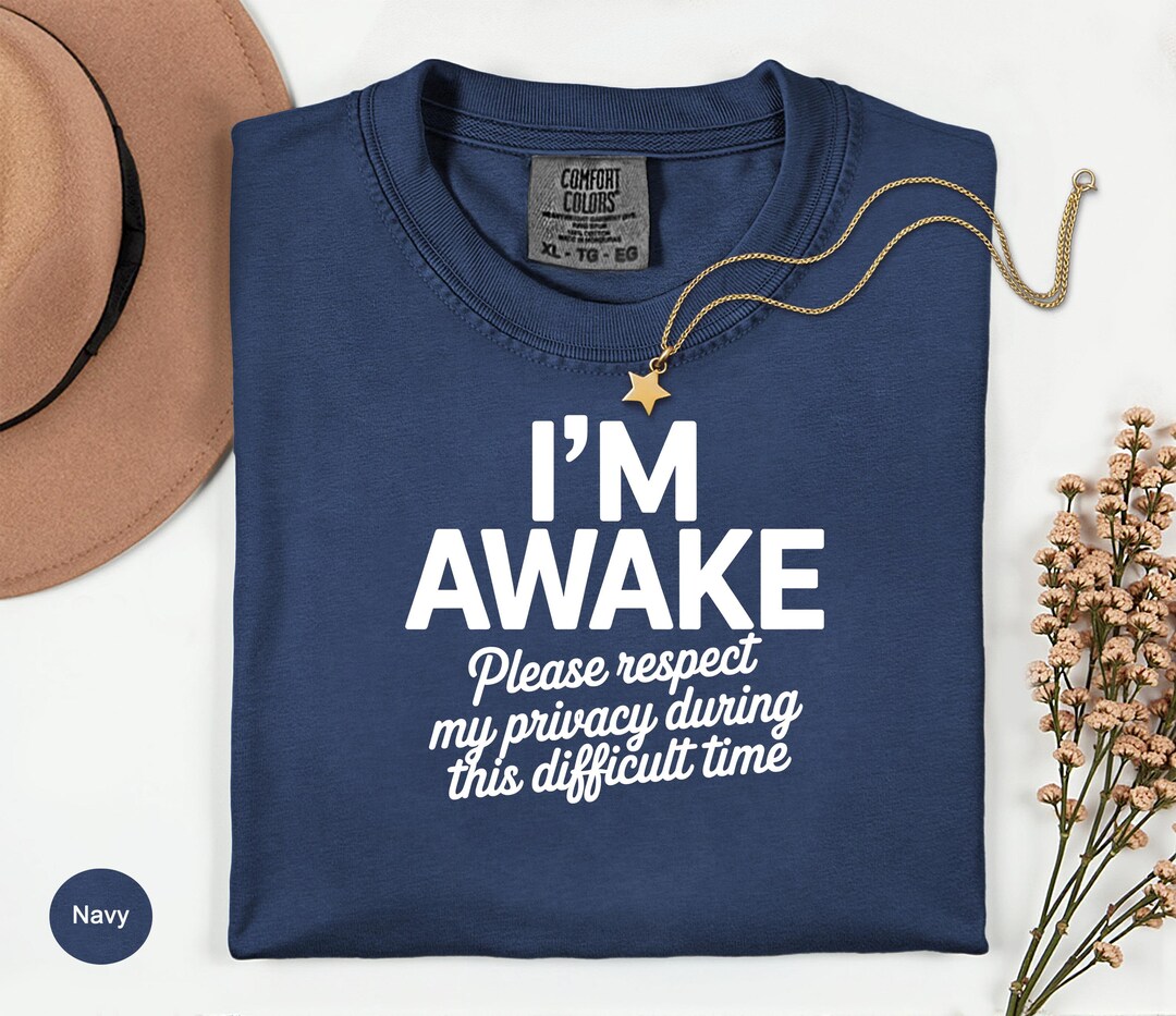 Funny Introvert Shirt | Respect My Privacy Sarcastic Tee | Gift for ...