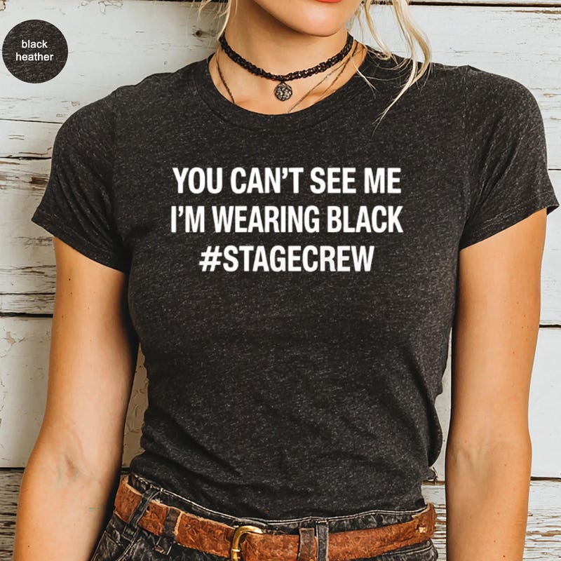 Stagehand T Shirts - Etsy