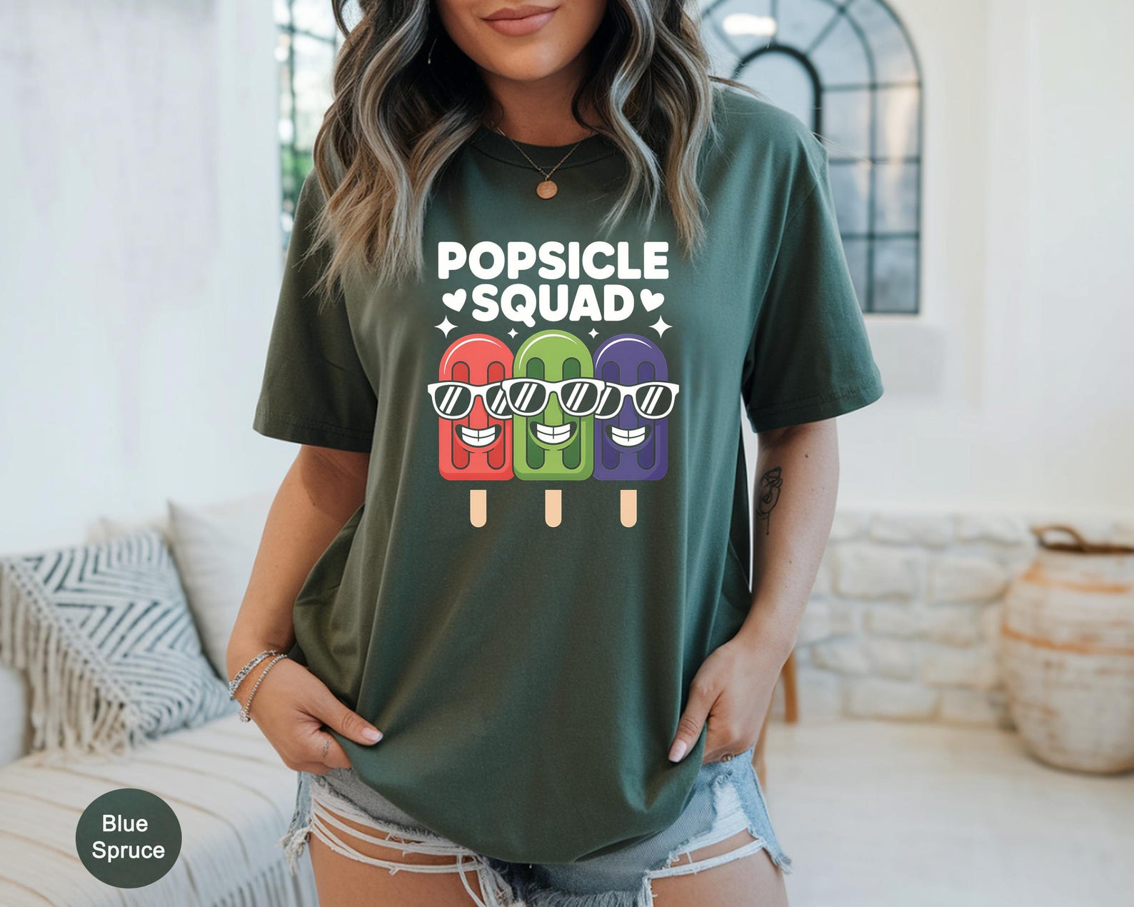 Popsicle Squad Shirt | Bestie Group Gift | Retro Vacation Beach Tee ...