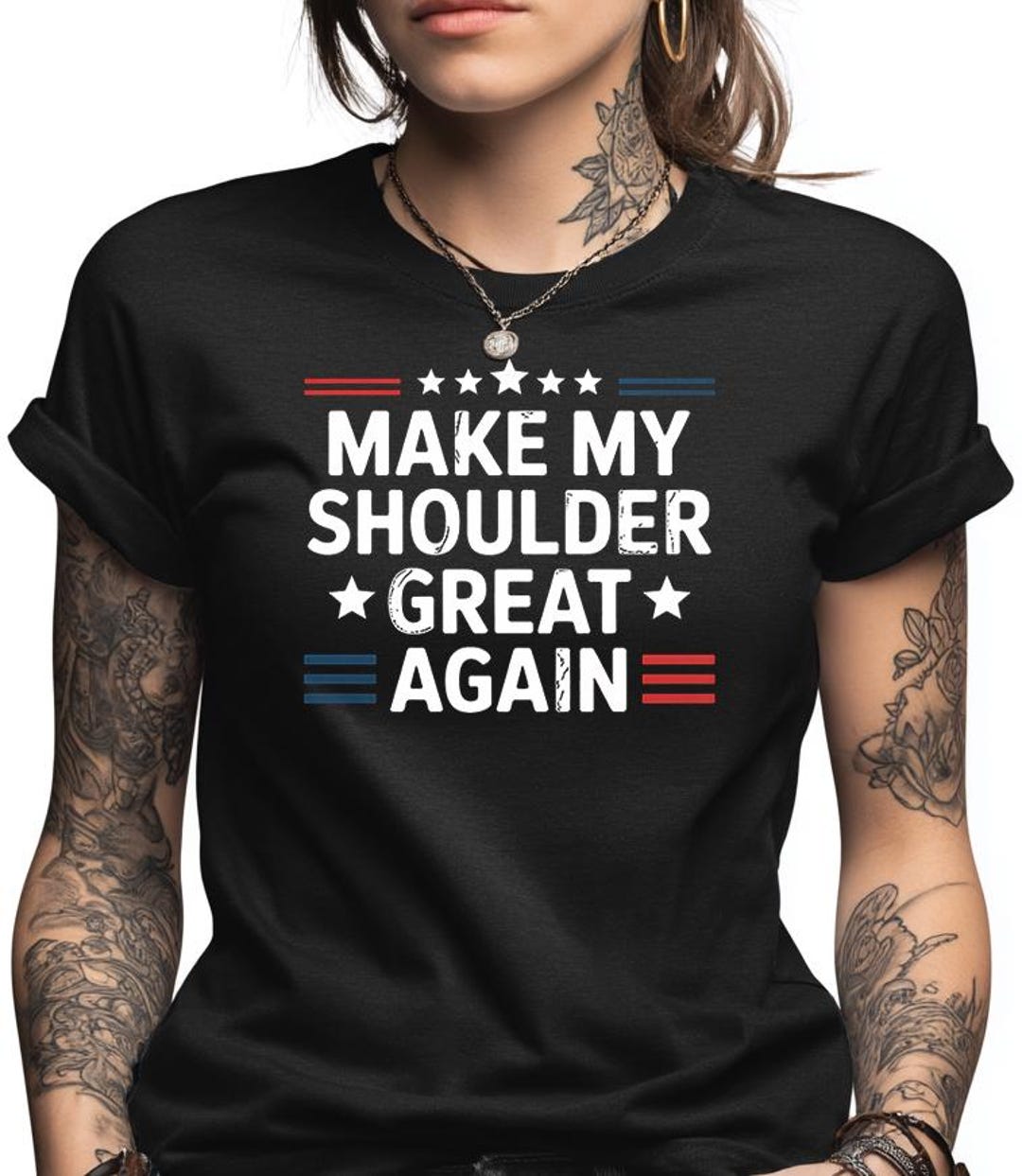 Shoulder Surgery Gift Funny Recovery Shirt Personalized Get Well Soon ...