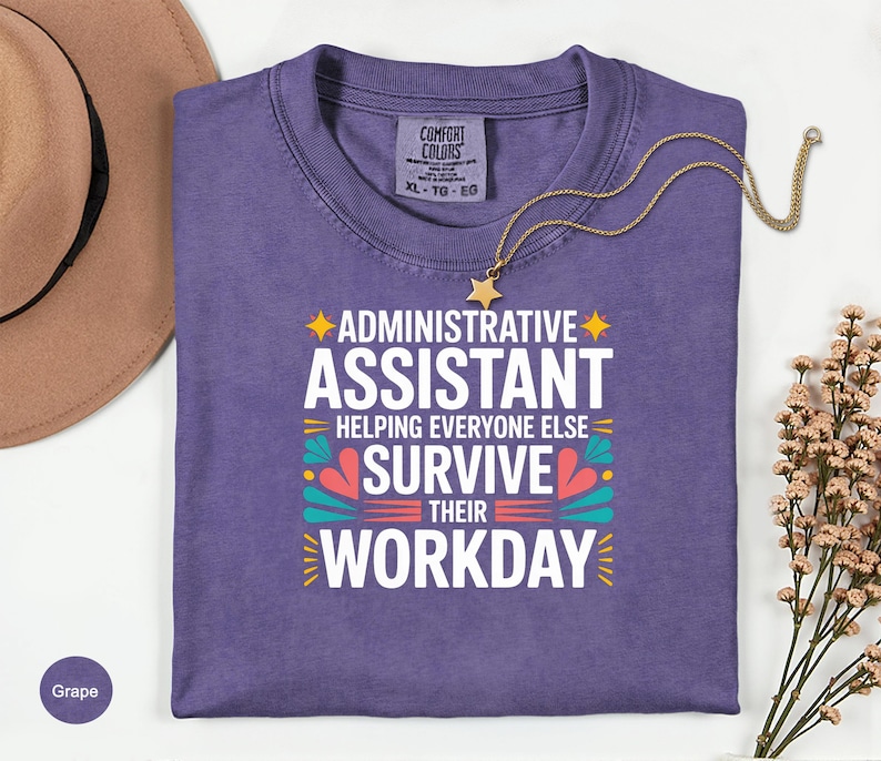 Administrative Assistant Shirt | Office Manager Gift | Admin ...