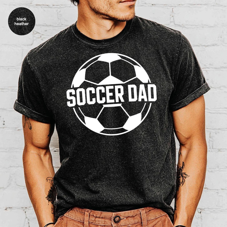 Soccer Dad Shirt, Youth Sports Parent Gift, Sideline Coach Tee, Game ...