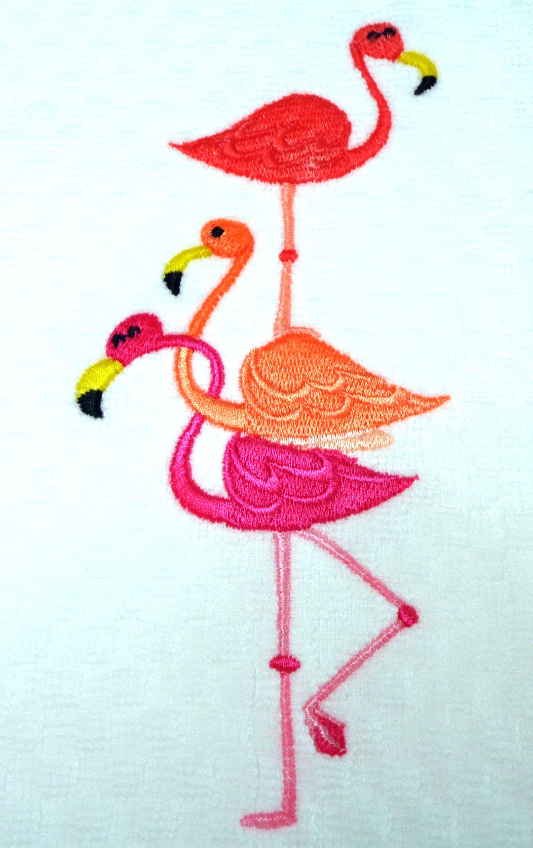 Flamingo Gift Flamingo Kitchen Towel Florida Decor | Etsy