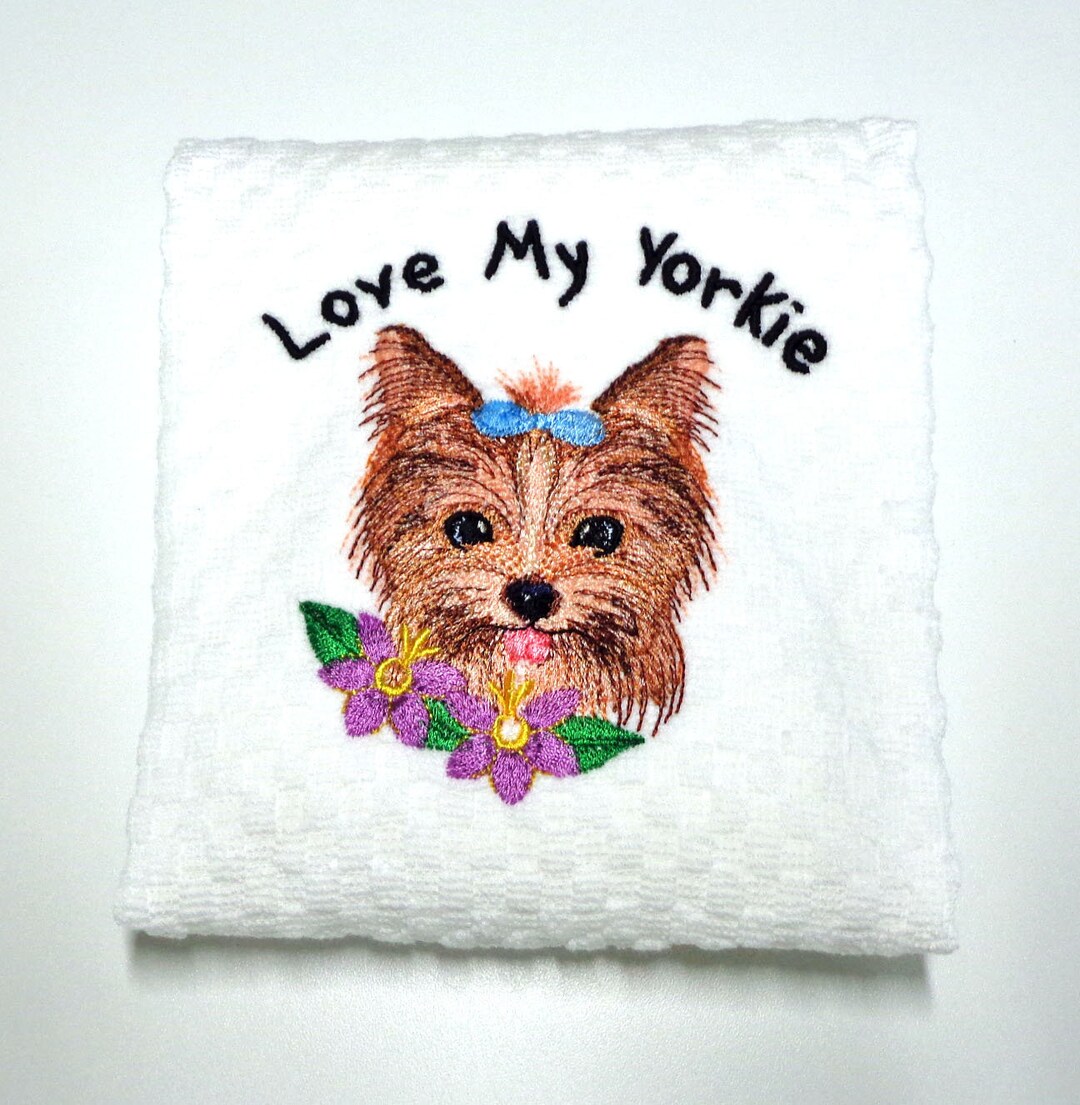 Yorkie Kitchen Towel, Yorkie Gift - Etsy