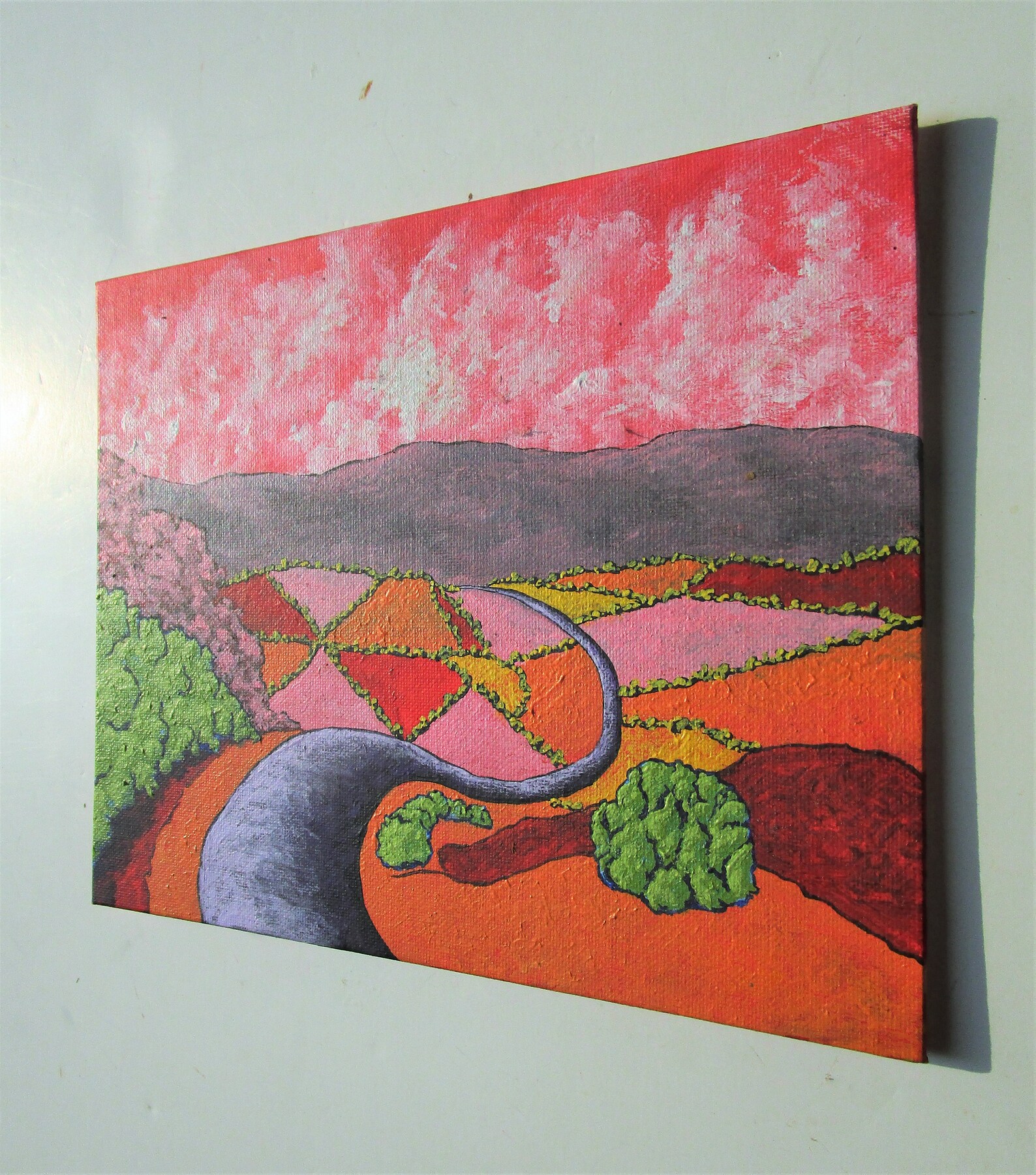 Returning to Civilization ORIGINAL ACRYLIC PAINTING 8 - Etsy