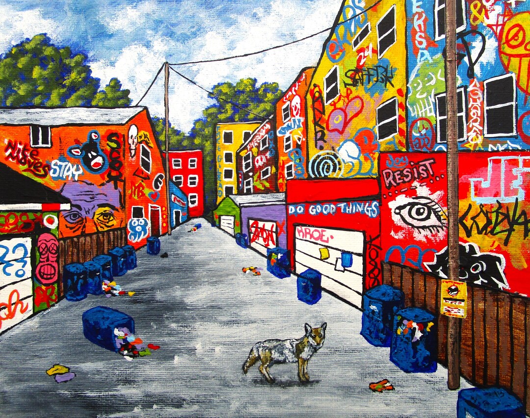 Chicago Alley (ORIGINAL DIGITAL DOWNLOAD) Mike Kraus - Art Bucktown ...