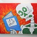 It's Okay Skeleton (ORIGINAL ACRYLIC PAINTING) 8" X 10" by Mike Kraus ...