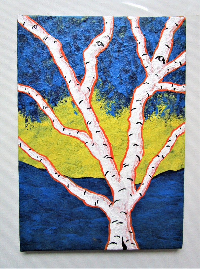 Vision Quest XLII original Acrylic Painting 5 X - Etsy