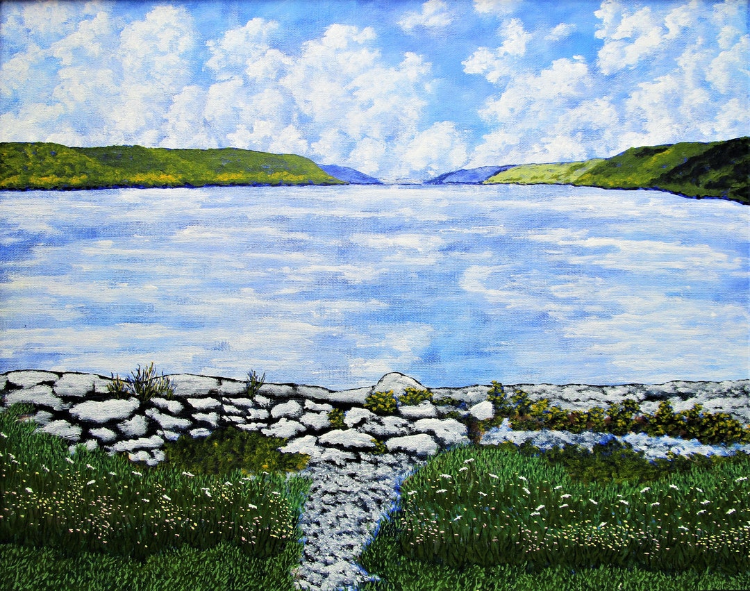 Hemlock Lake ORIGINAL DIGITAL DOWNLOAD by Mike Kraus Finger Lake ...