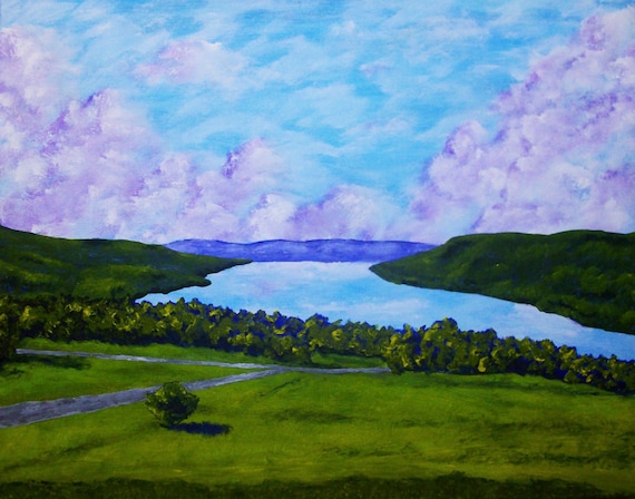 Lake Drawing