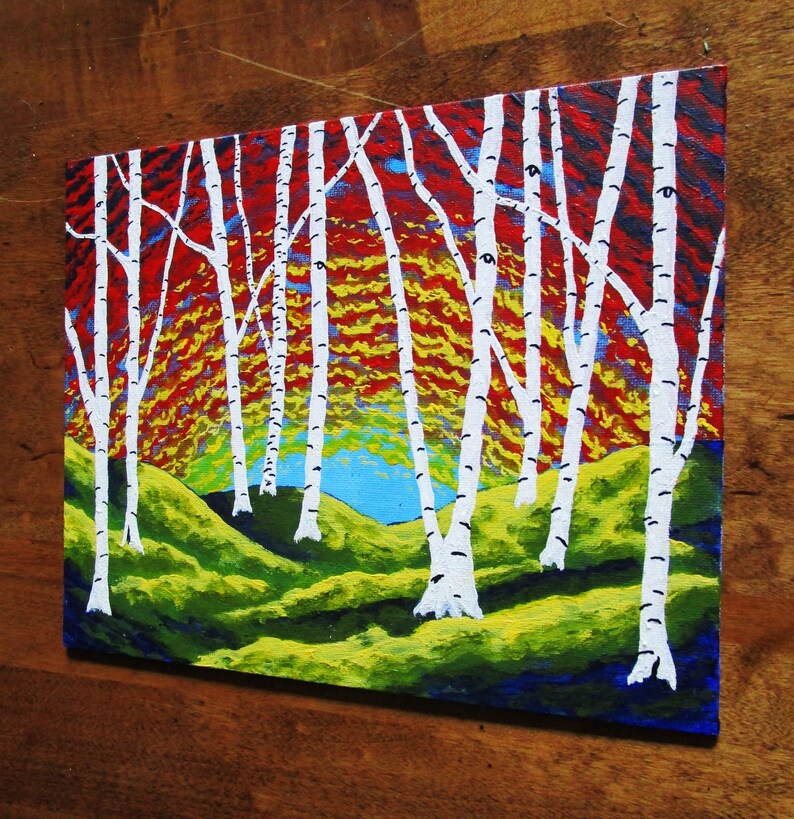 Vision Quest XLI original Acrylic Painting 8 X - Etsy