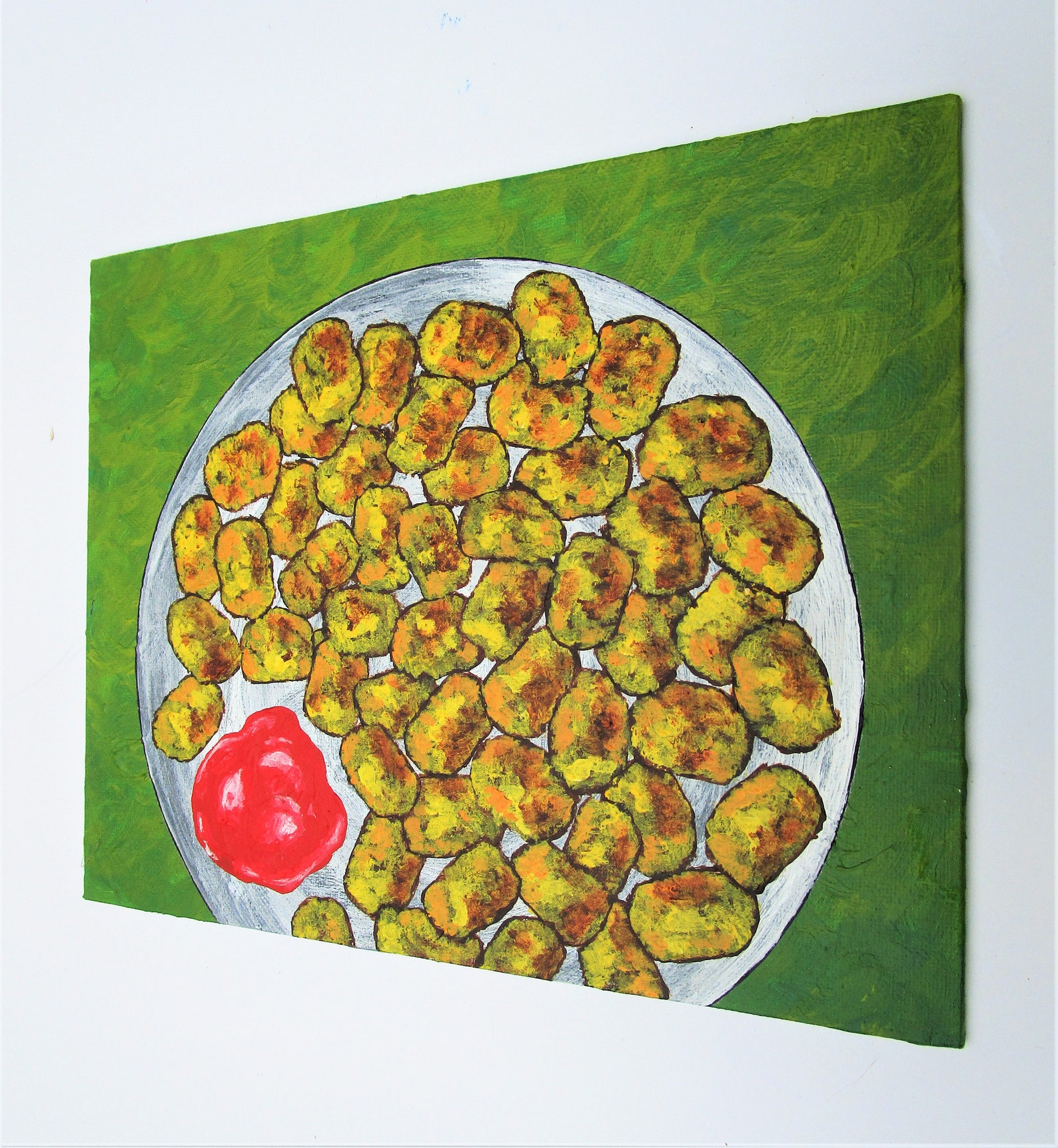 Lots of Tots ORIGINAL ACRYLIC PAINTING 8 X 10 by - Etsy