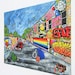 Los Angeles Alley (ORIGINAL ACRYLIC PAINTING) 8" X 10" by Mike Kraus ...