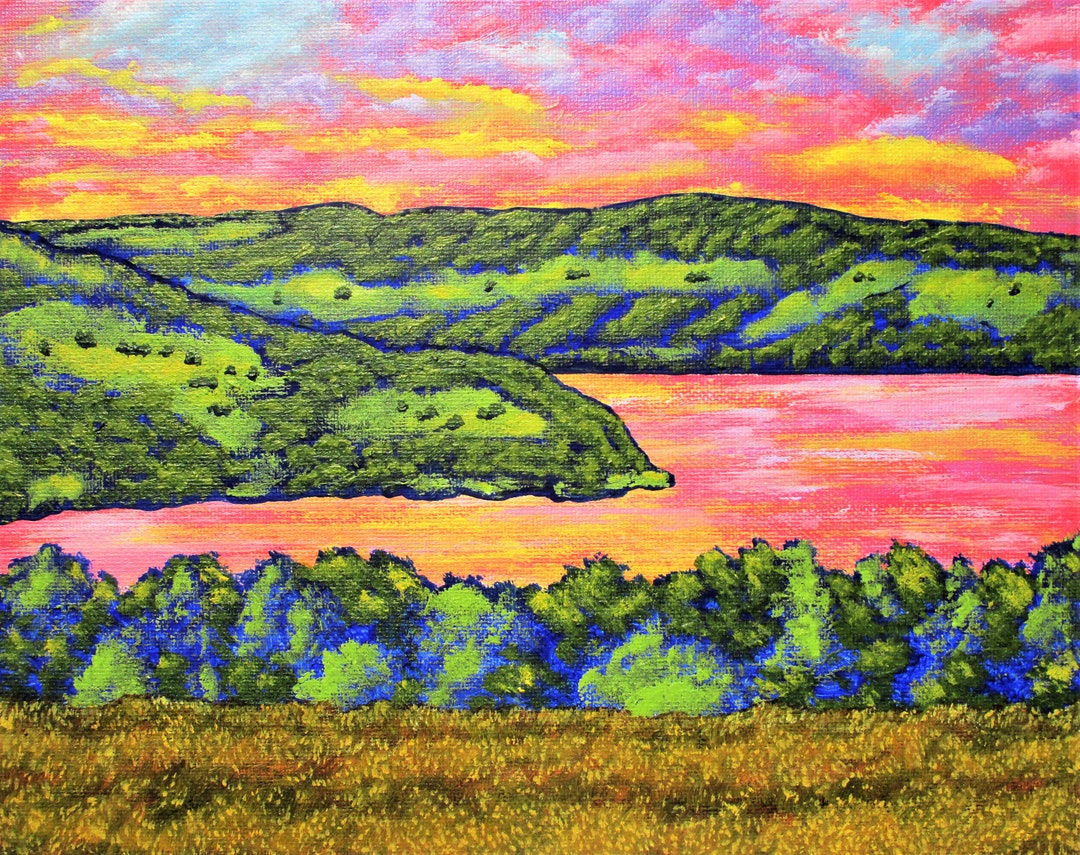 Bluff Point at Keuka Lake (ORIGINAL DIGITAL DOWNLOAD) by Mike Kraus ...