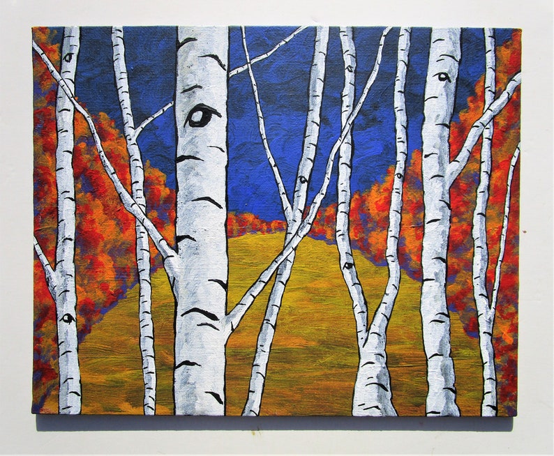 Vision Quest XLV original acrylic painting 8 x | Etsy