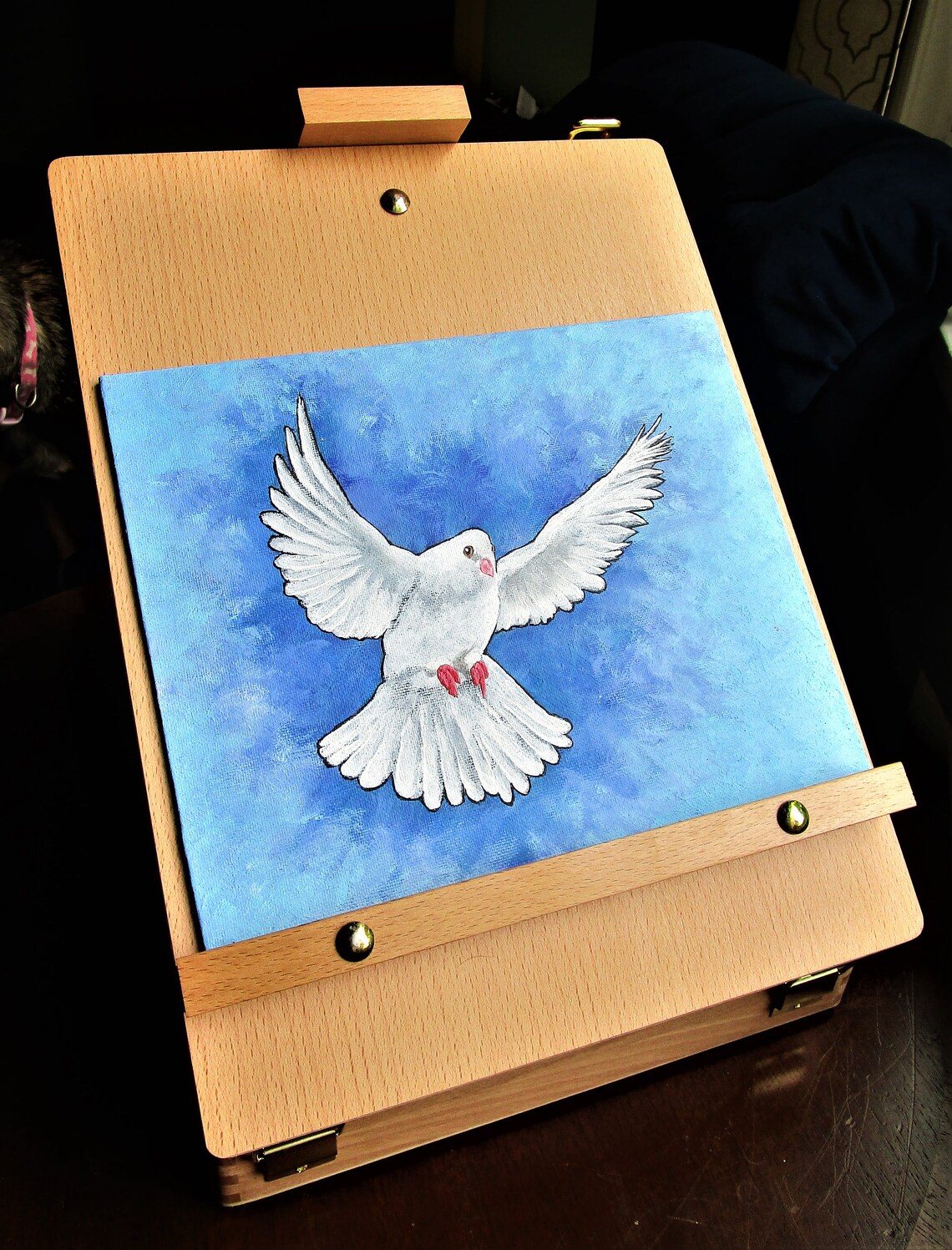 Dove ORIGINAL ACRYLIC PAINTING 8 X 10 by Mike | Etsy