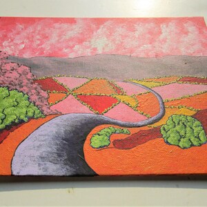 Returning to Civilization ORIGINAL ACRYLIC PAINTING 8 X 10 by Mike ...