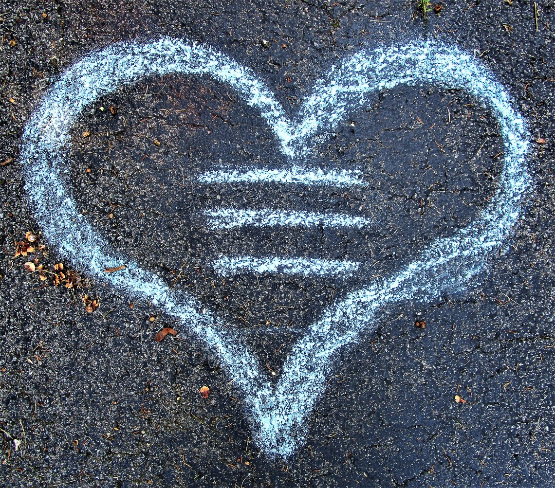 Heart of Hope ORIGINAL ACRYLIC PAINTING 5 X 7 by - Etsy