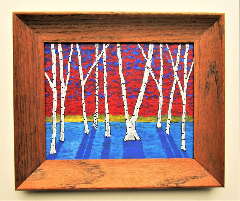 Vision Quest XXVIII original acrylic painting 8 x | Etsy