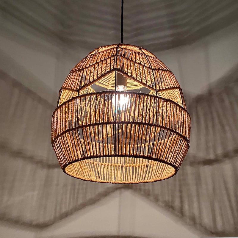 Paper Pendant Light - Etsy