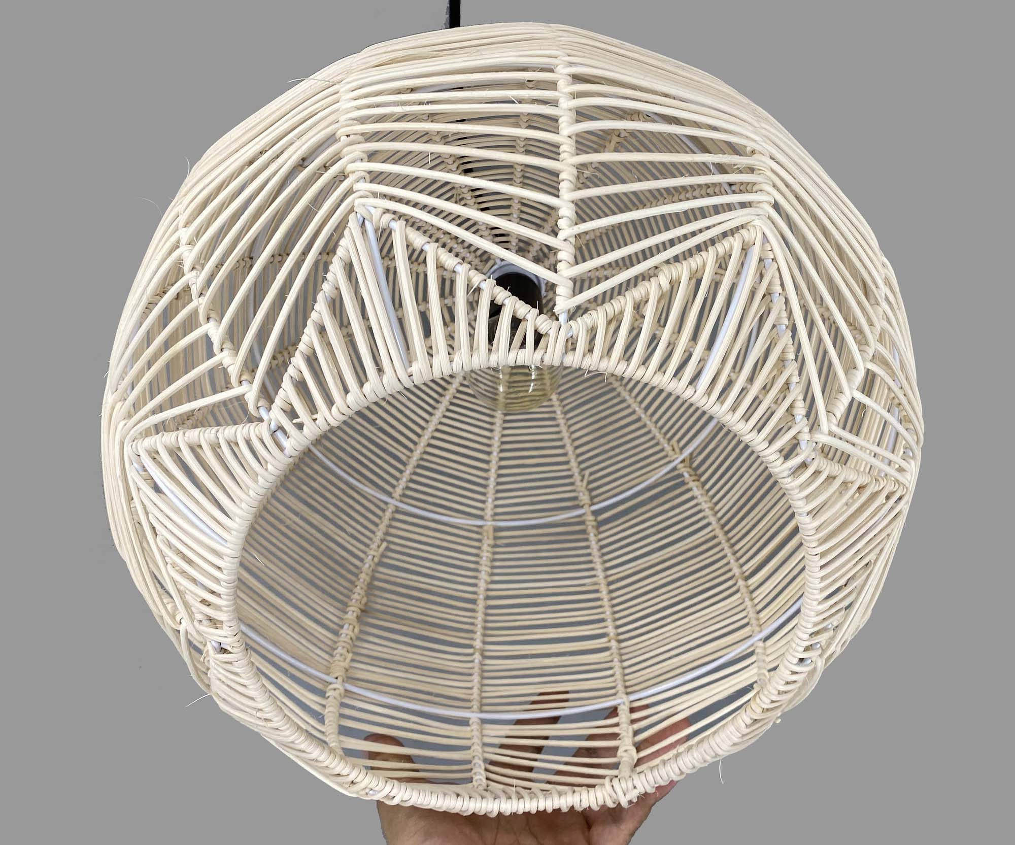 New Handmade Rattan Lighting Ball Shaped Design Pendant | Etsy