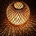 Creative Wave Shaped Bamboo Pendant Light Diameter: 45 Cm or - Etsy