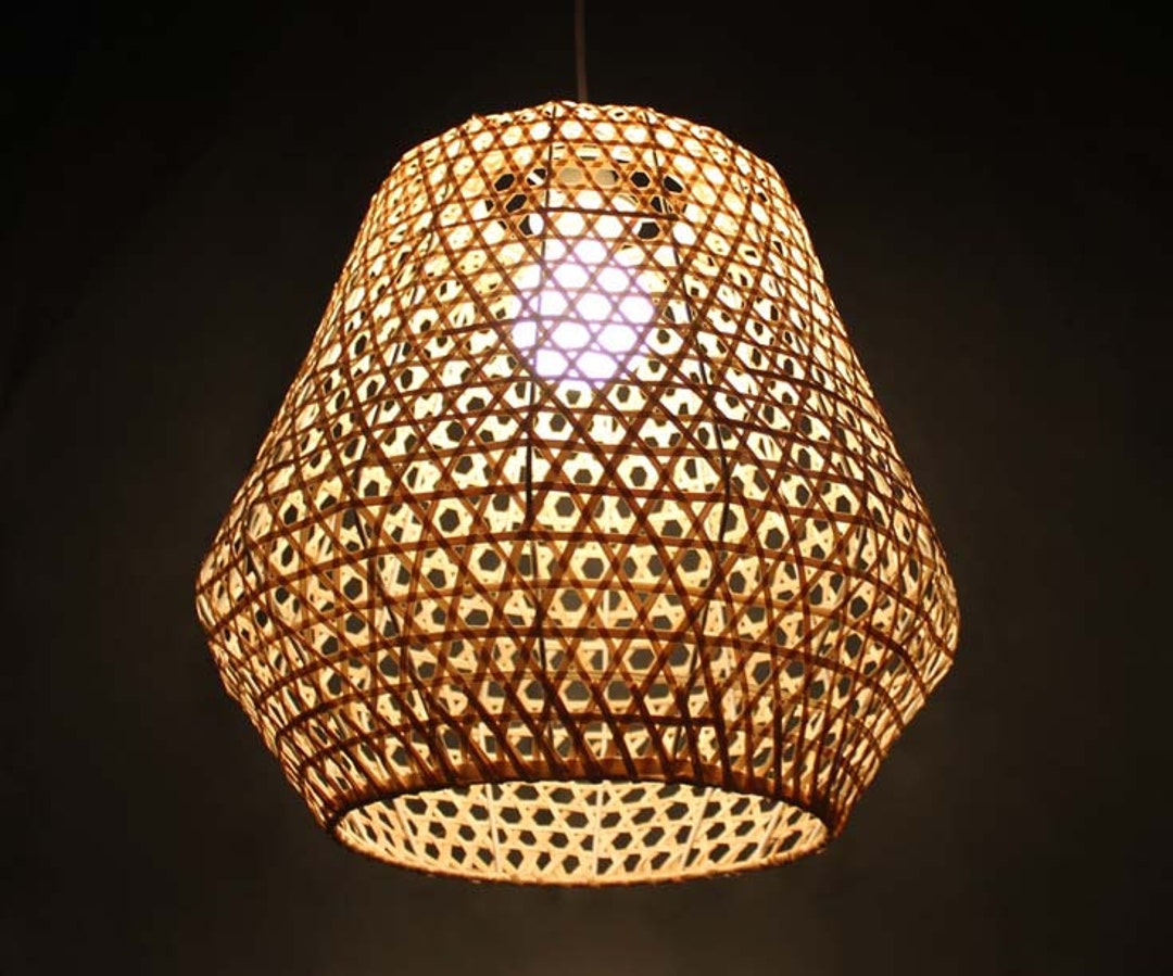 Bamboo Pendant Lights-bar Lighting-decor Lamp bamboo Lighting ...