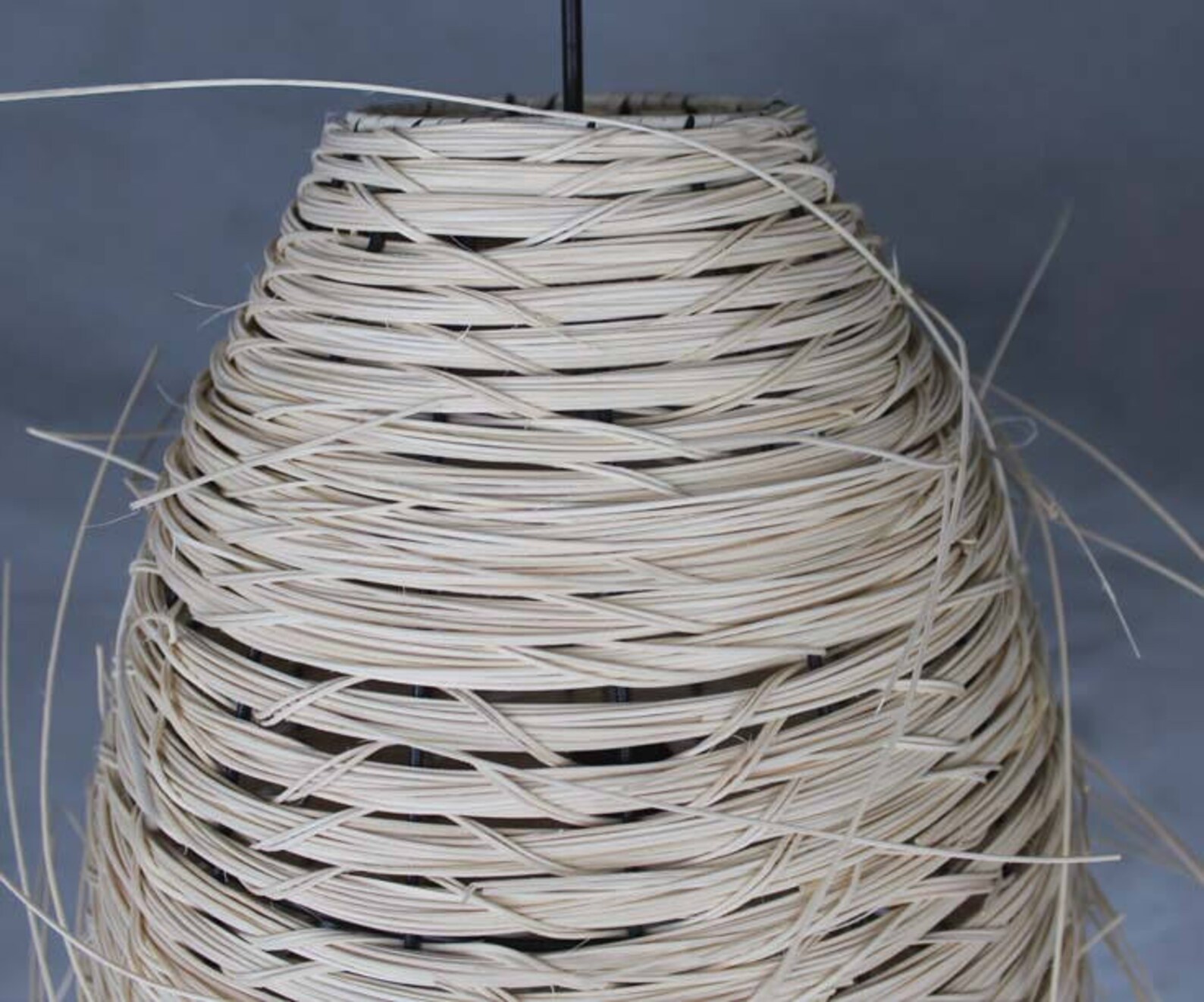 Romantic Cocoon Shape Rattan Pendant Lights-wild Style - Etsy