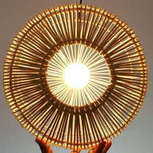 Spherical Rattan Pendant Lights Rustic Ball Lighting Rural - Etsy