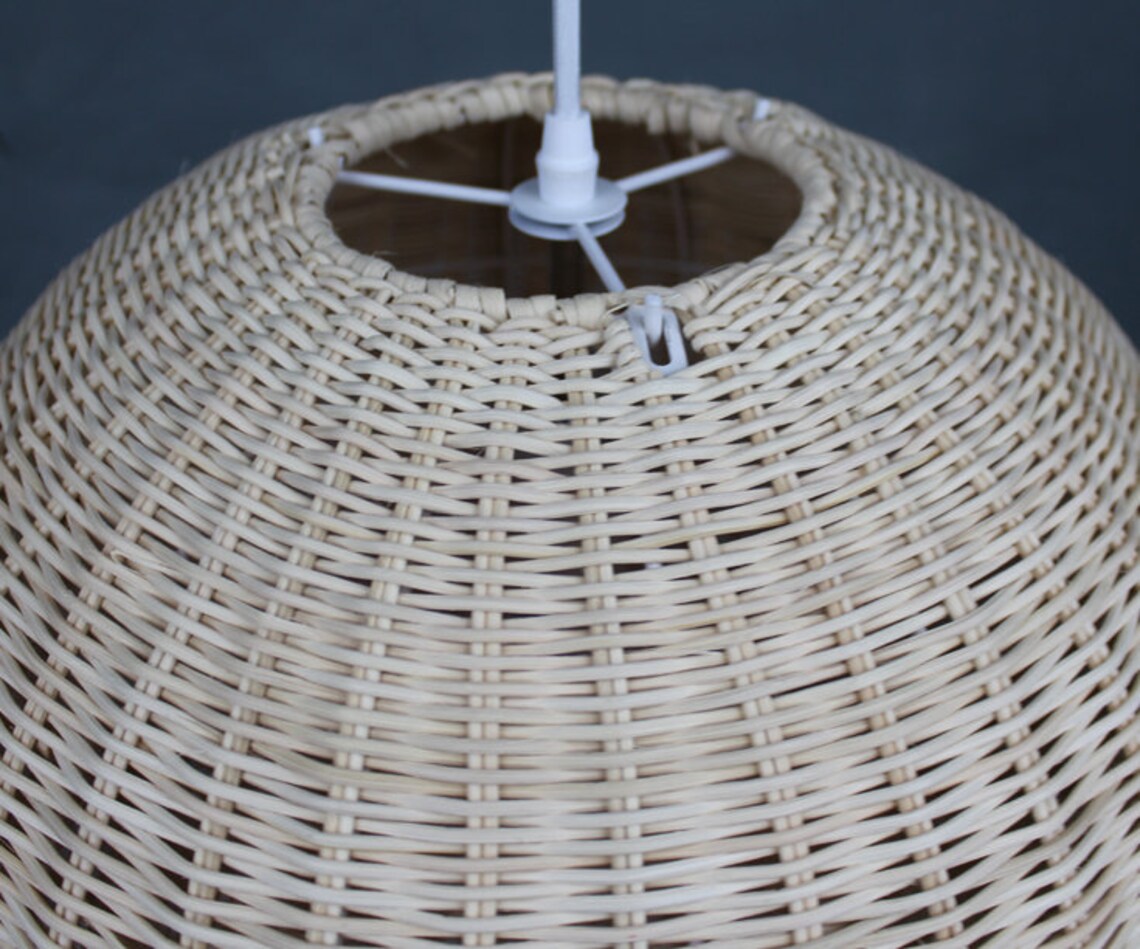 Cane Ball Pendant Lights-Decor Lamps-Restaurant Lighting-Home | Etsy