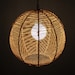 Light Brown Paper Rope Pendant Light Hand Woven Rope - Etsy