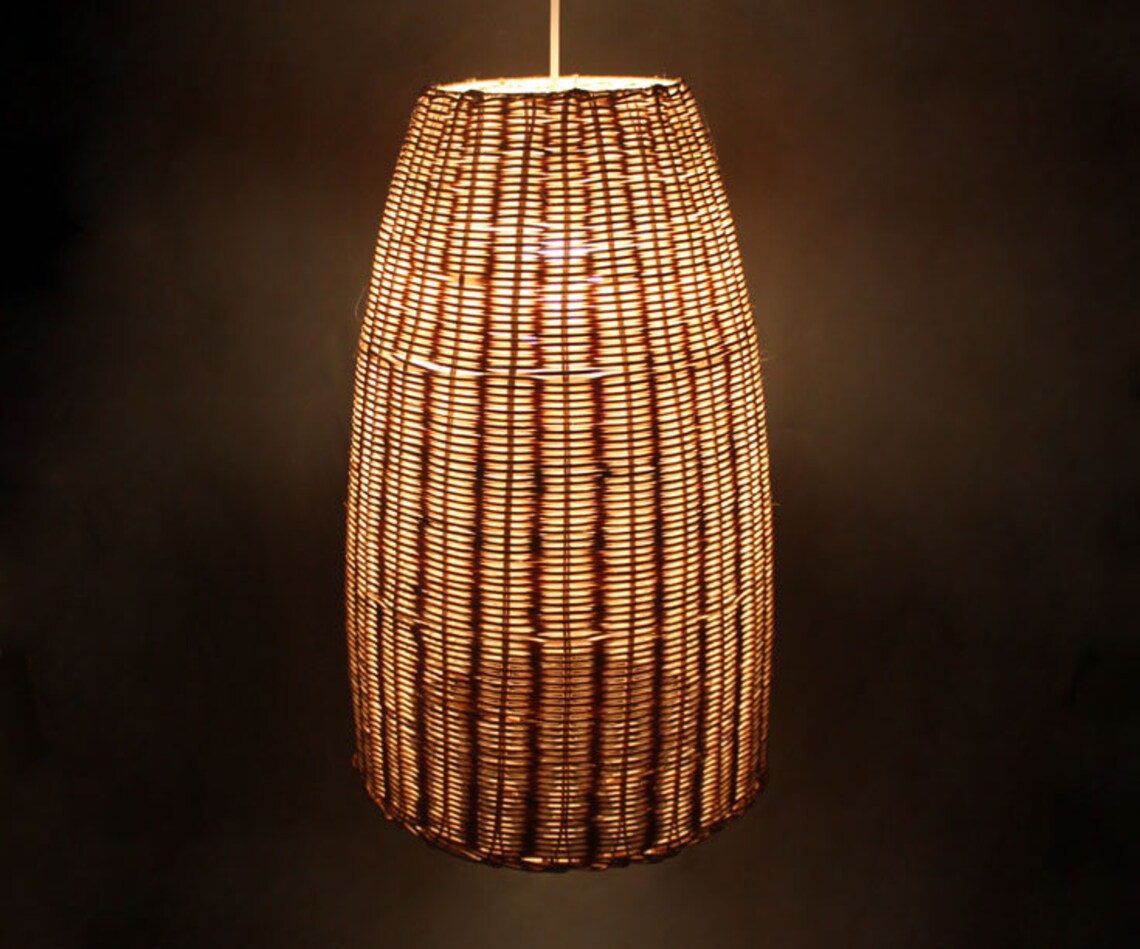 Rattan Pendant Lighting-ceiling Lamp-rattan Lamp Fixtures-rattan ...