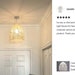 Hand Woven Bell-shaped Rattan Pendant Light Natural Rattan - Etsy