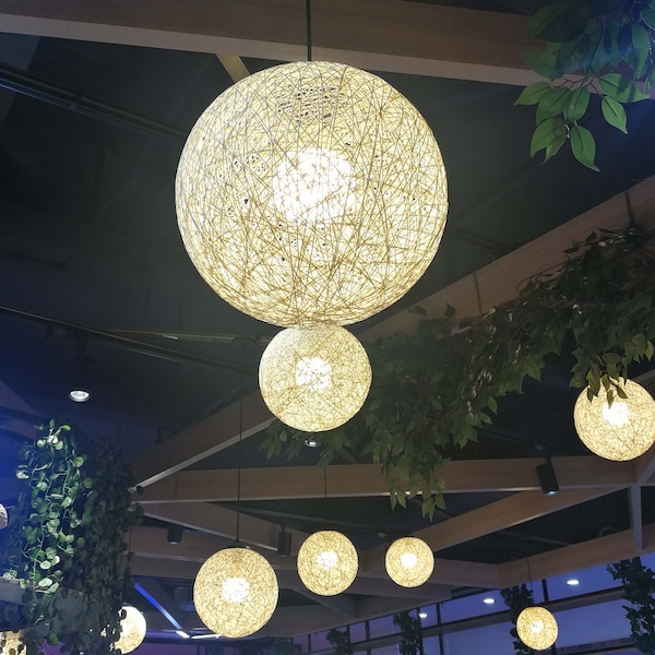 Sphere Chandelier - Etsy