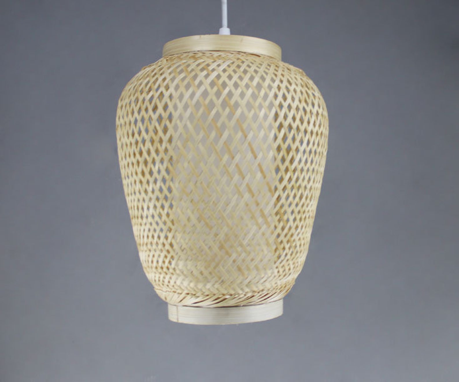 Small Bamboo and Parchment Lights-bar Lighting-rustic Lighting - Etsy