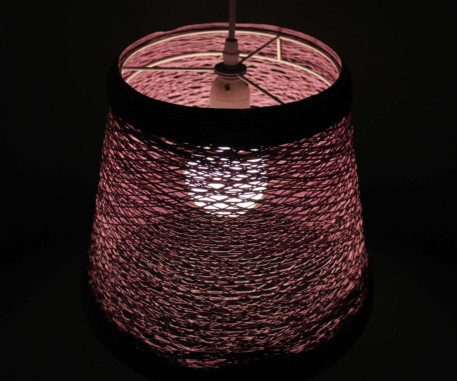 Conic Purple Pendant Light Diameter 30cm Purple Lighting - Etsy