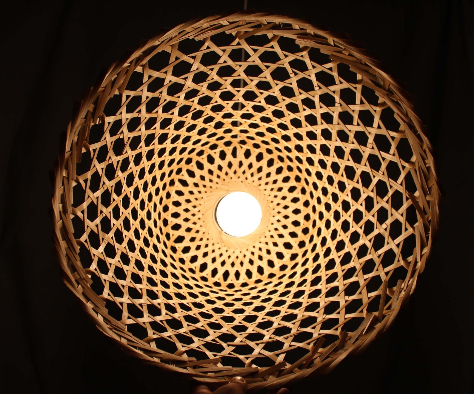 Natural Bamboo Pendant Lights Bamboo Decorative Lighting | Etsy