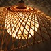 Creative Wave Shaped Bamboo Pendant Light Diameter: 45 Cm or - Etsy